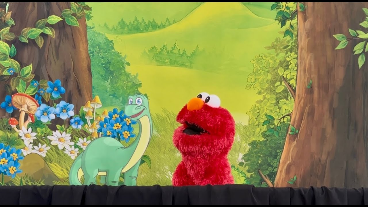 Sesame Street ELMO’S DINOSAUR SONG 🦕 A KD Productions Puppet Show - YouTube