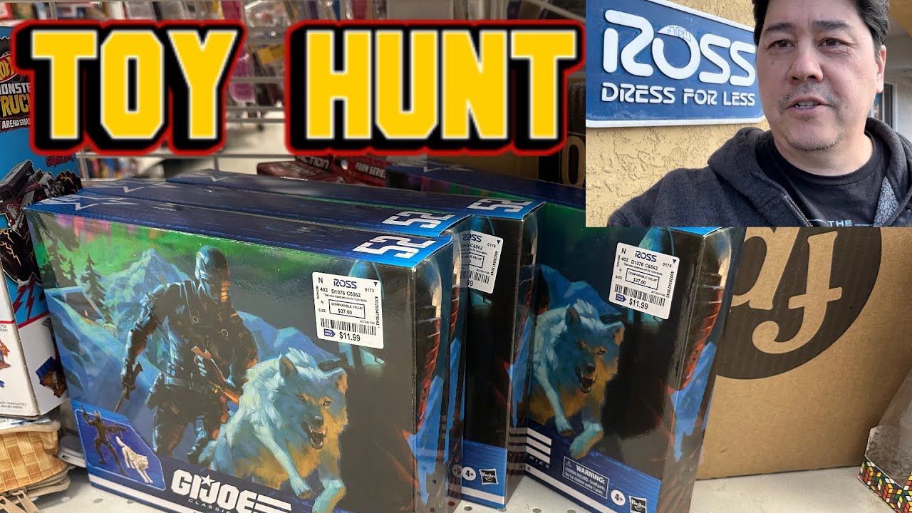 Ross Toy Hunt! The action figures just keep coming! Gijoe Marvel Star ...