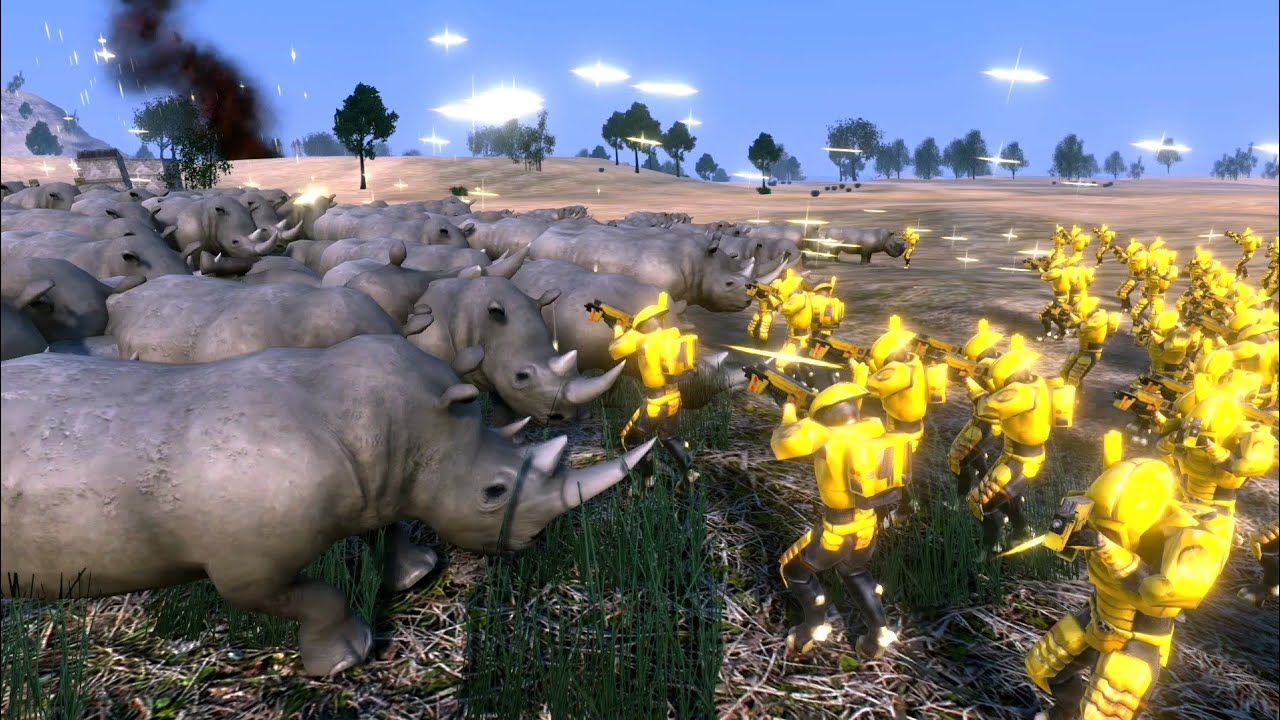 Tau Soldier(WarHammer) VS. Rhino - [3,000:5,000] - Ultimate Epic Battle ...