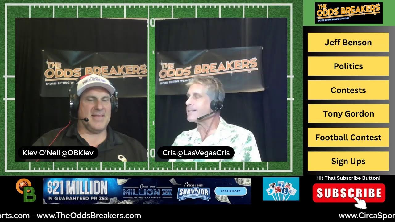 Circa Contest WKD Pt 2 With Jeff Benson @JeffreyBenson12 and Tony ...