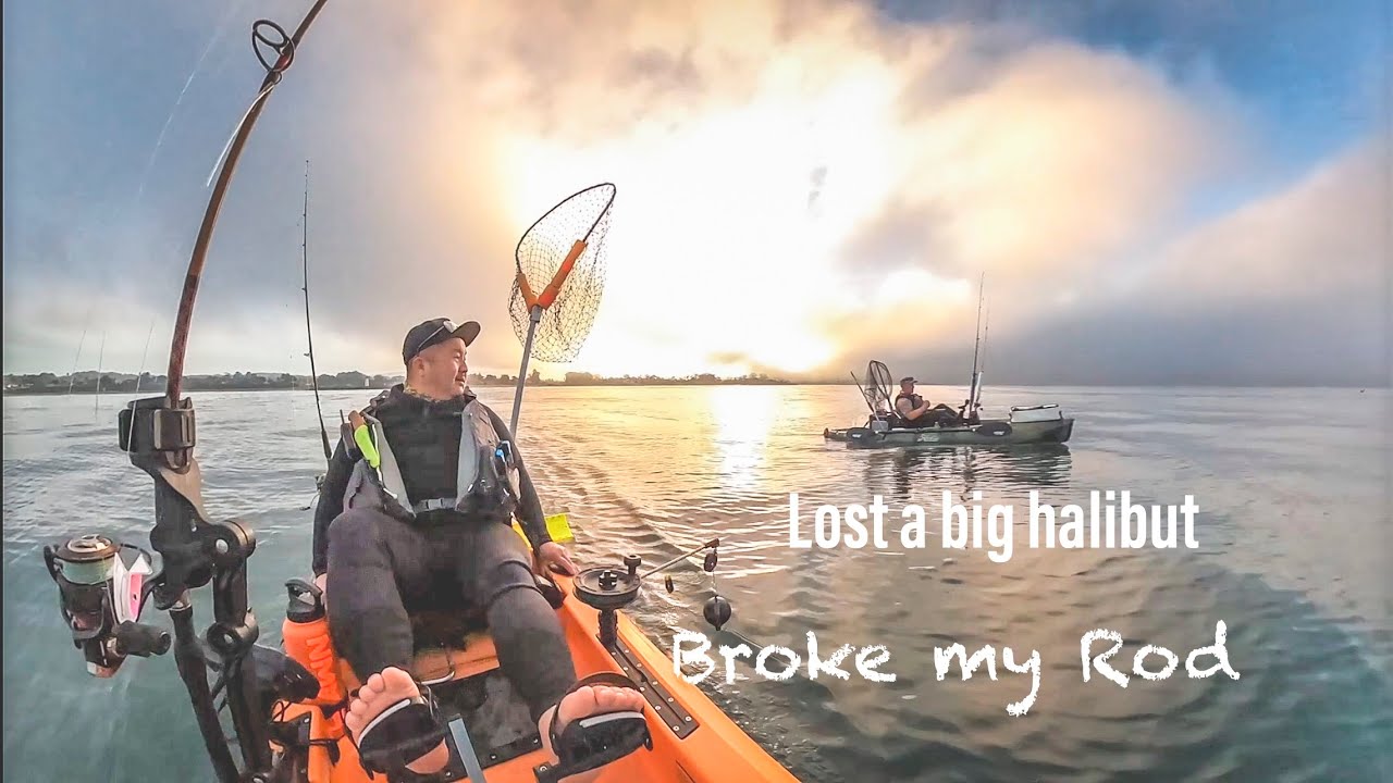 Still making mistakes: broken rod and snapped line. - YouTube