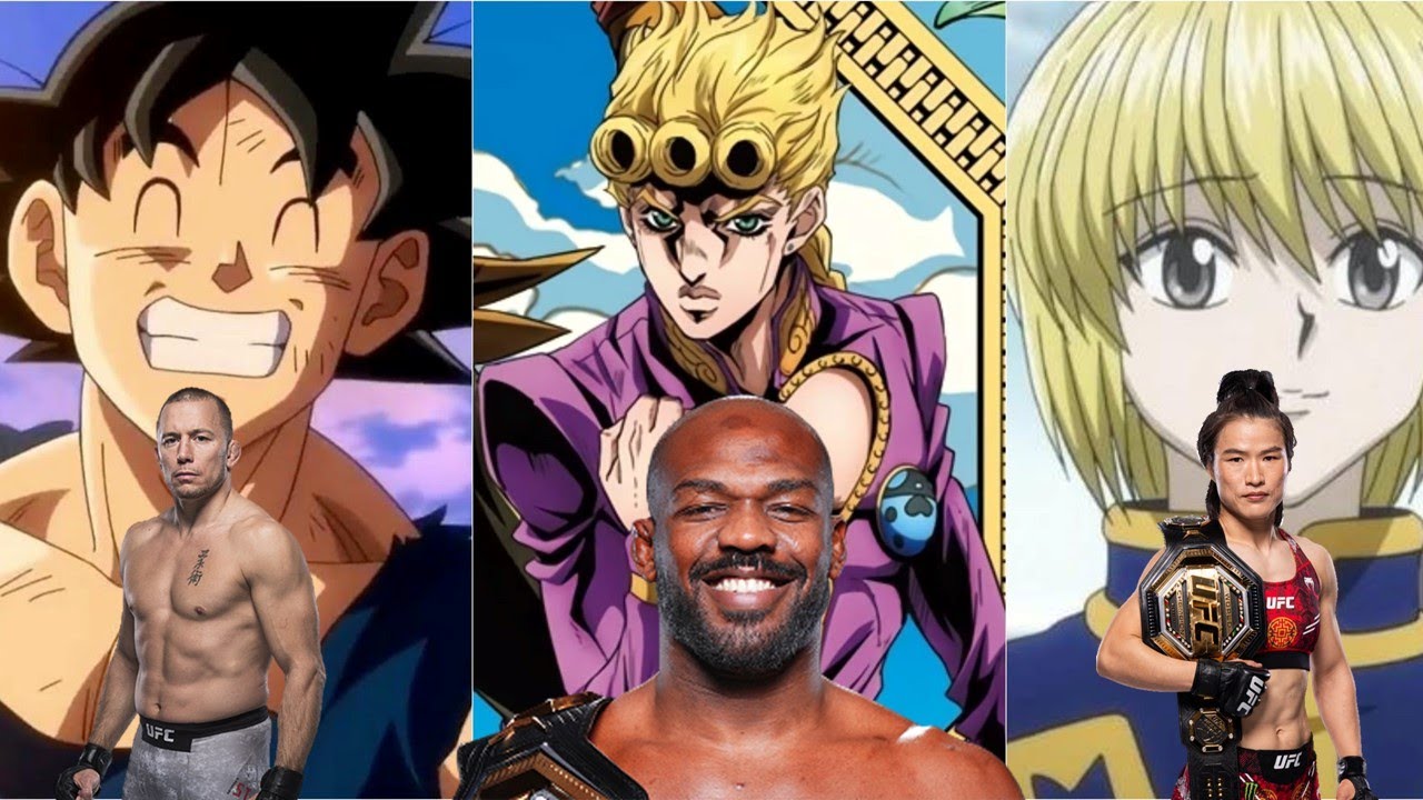 COMPARING UFC Fighters to Anime Characters According to AI - YouTube