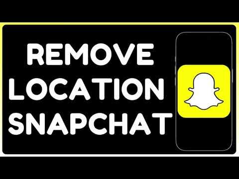 How to Remove Location Permission on Snapchat | Turn Off Snap Map & Ghost Mode - YouTube