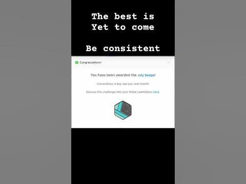 Stay Consistent 🔥🔥🔥 #hardwork #motivation #leetcode #badge #streak #reels #reel #reelsvideo # ...