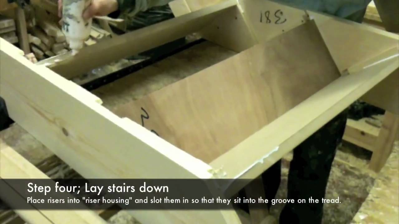 Instructional Video of how to assemble a kit form stair supplied by us ...