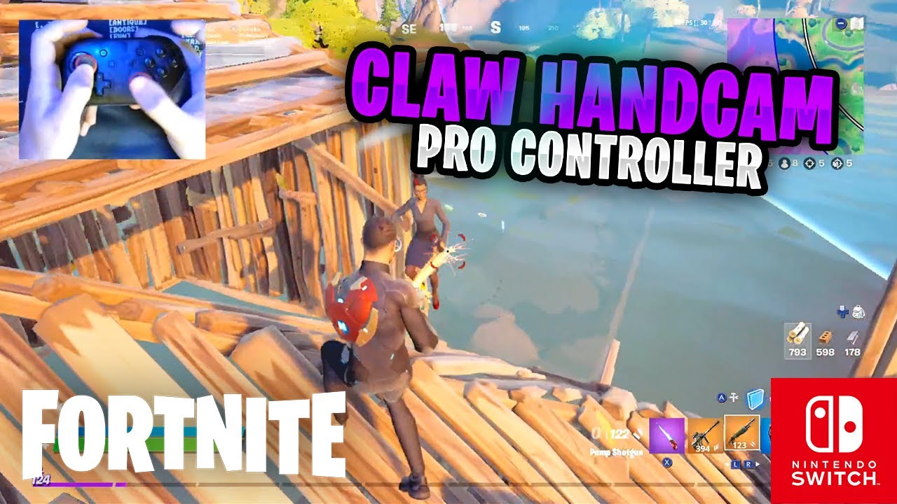 Fortnite on the Nintendo Switch Pro Controller #160 - YouTube