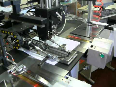 MAICA - UAM04 - Sleeve Guard Folding and Stitching Machine .MOV - YouTube