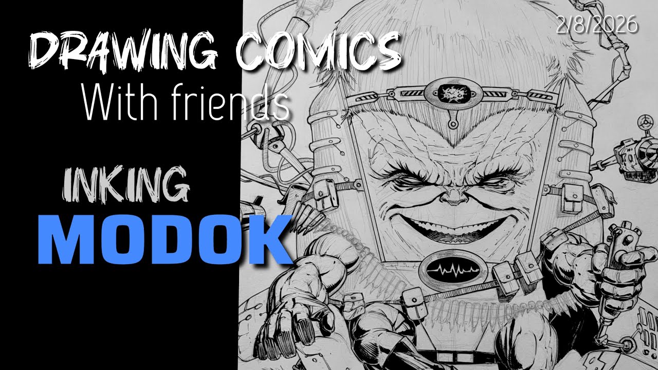 Drawing Comics with Friends - YouTube