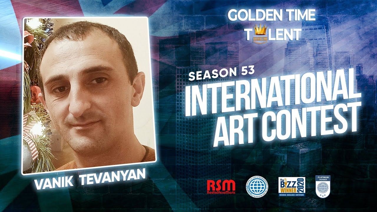 GOLDEN TIME TALENT | 53 Season | Vanik Tevanyan | Painting - YouTube