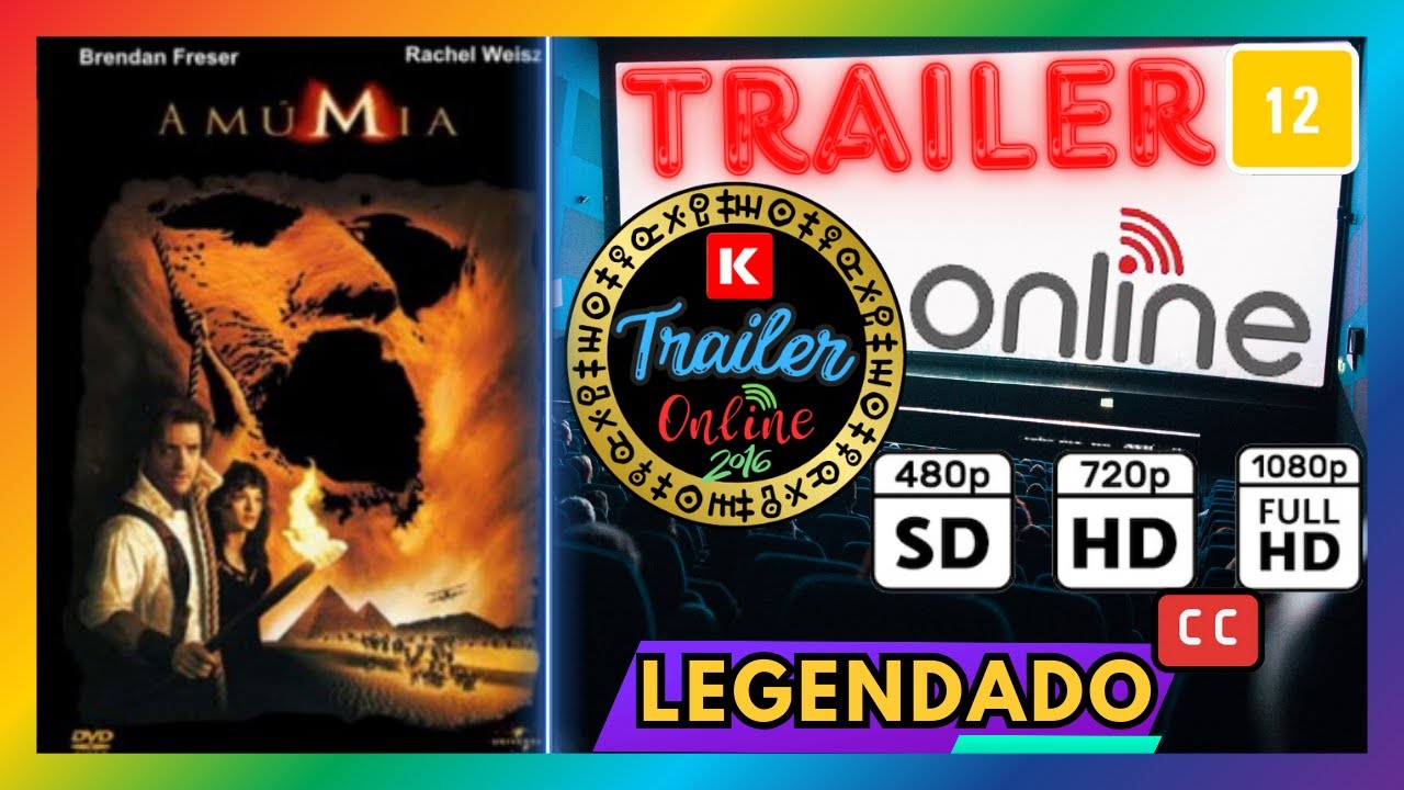 A MÚMIA - TRAILER OFICIAL LEGENDADO 1999 - YouTube