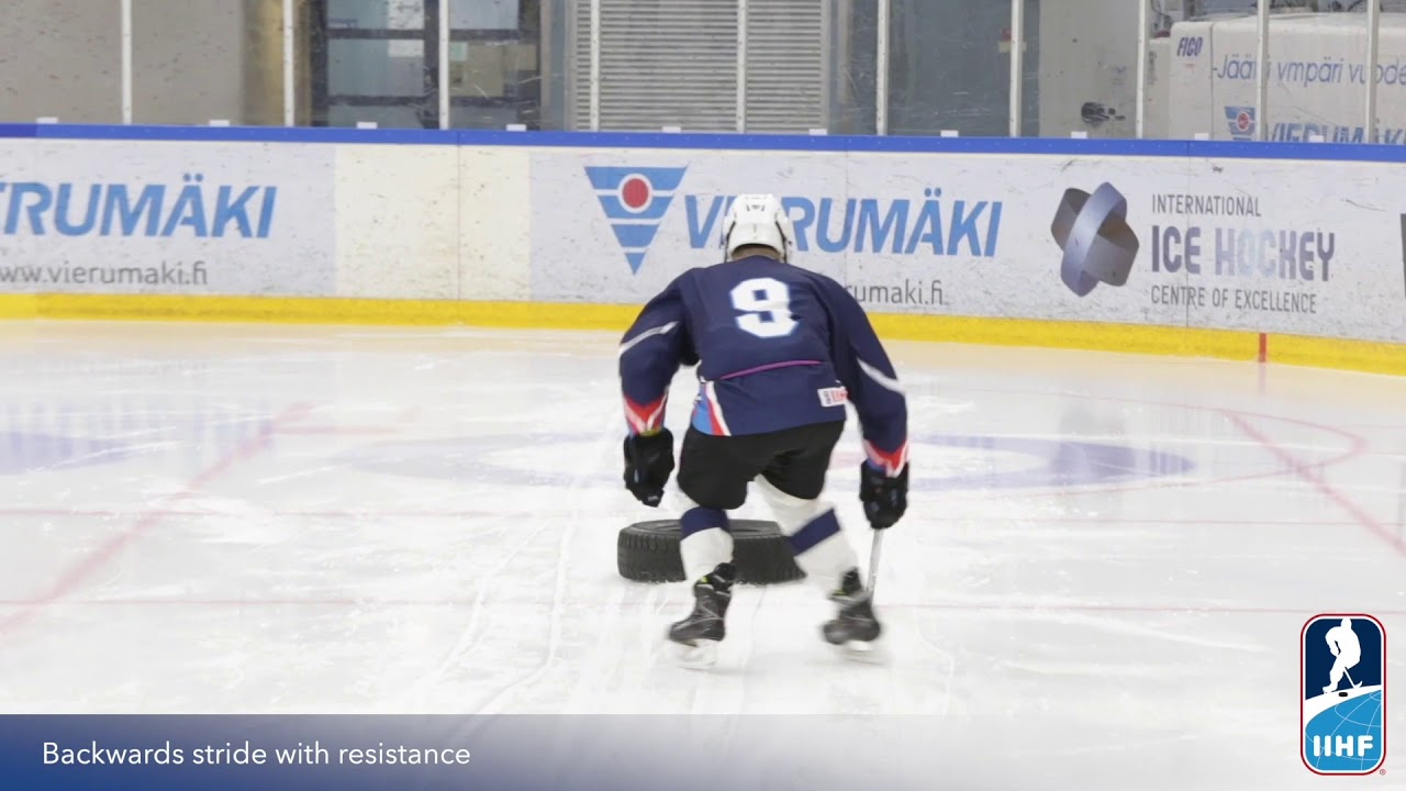 #Skills4Life - Backwards Skating - Backwards Stride with resistance ...