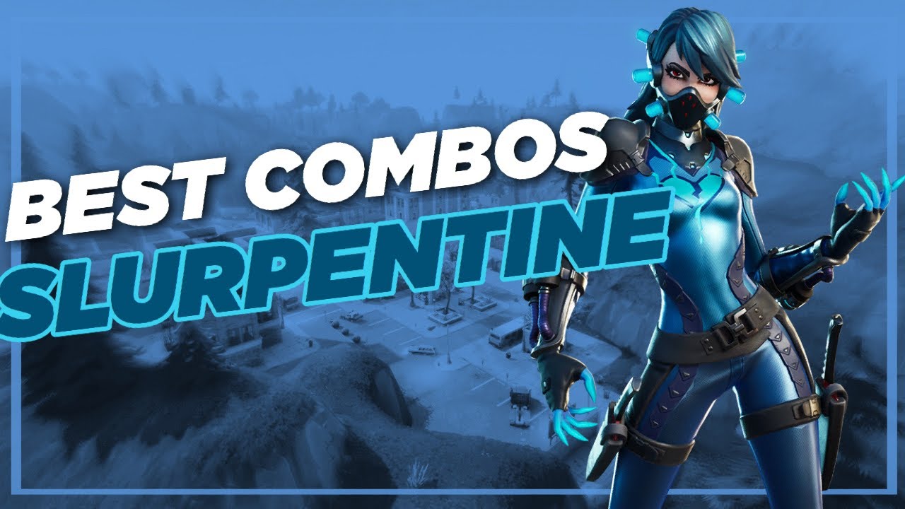 Best Chapter 2 Combos | Slurpentine + Blue Heart | Fortnite Skin Review ...