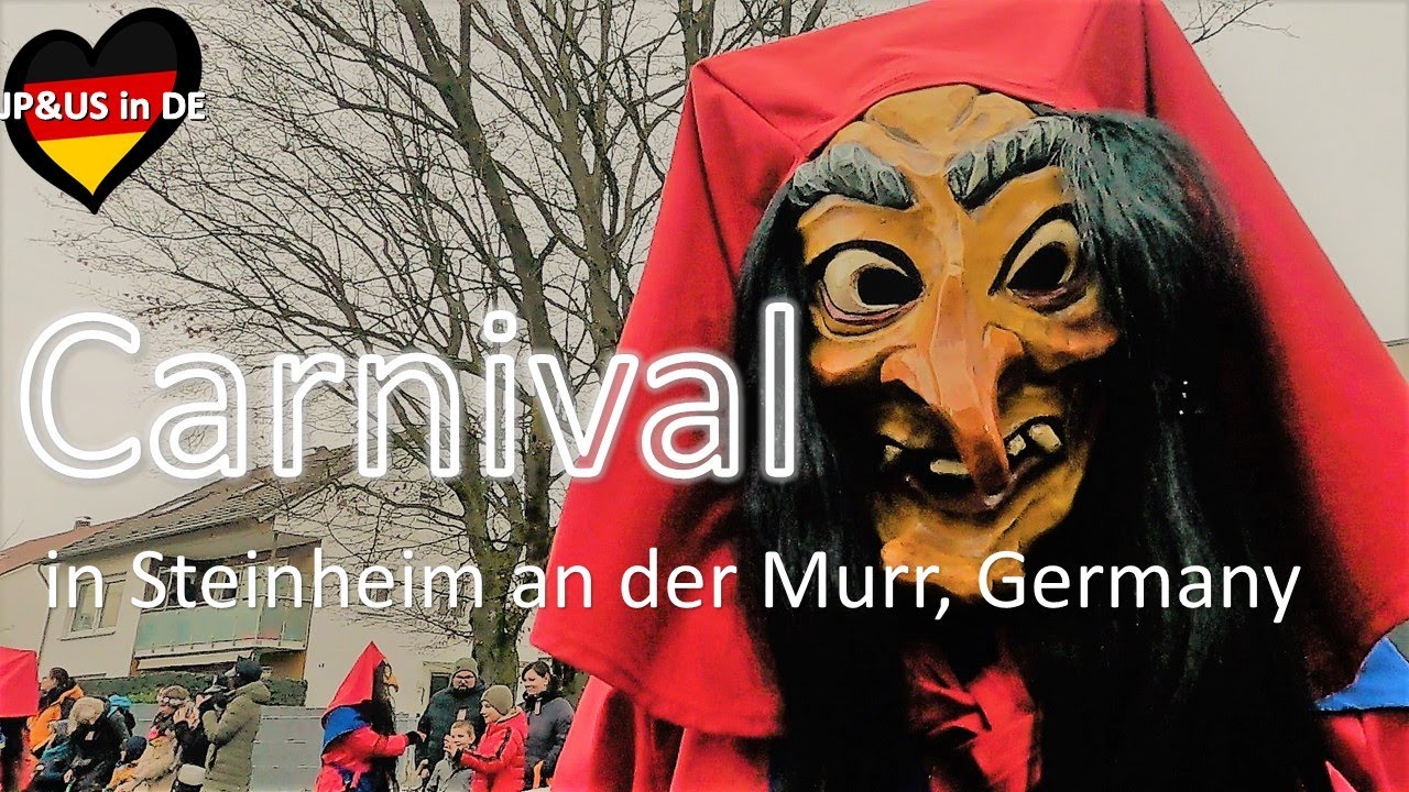 【Carnival in Germany】🇩🇪Traditional Carnival in Steinheim an der Murr ...