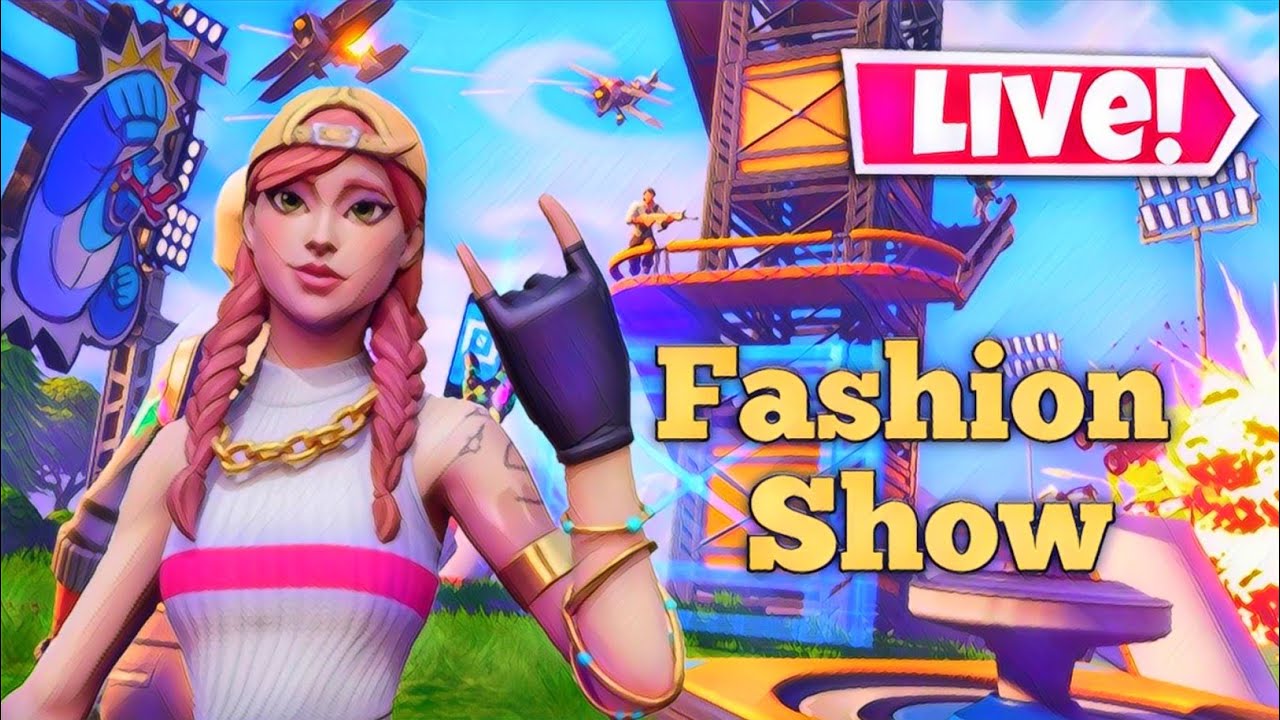 FORTNIE FASHION SHOW CONTEST! || Fortnite Stream (Fortnite 300+WINS ...