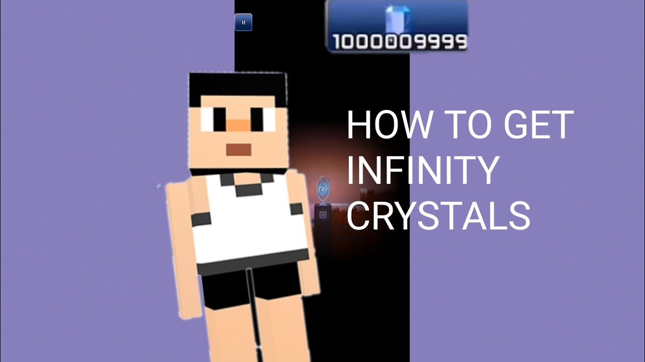 How to get infinity crystals in blockheads - YouTube