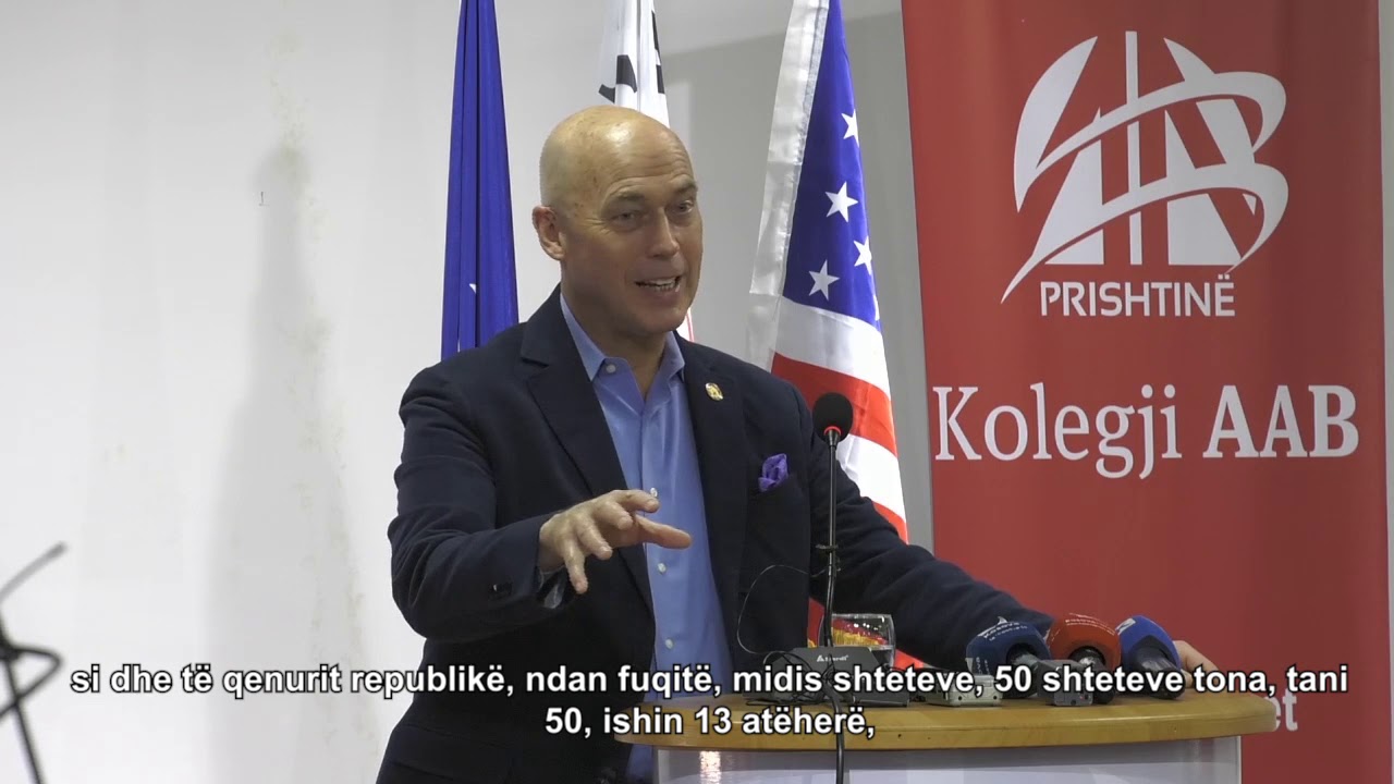Kolegji AAB| Ish-kongresisti amerikan, z. Jerry Weller me ligjëratë ...