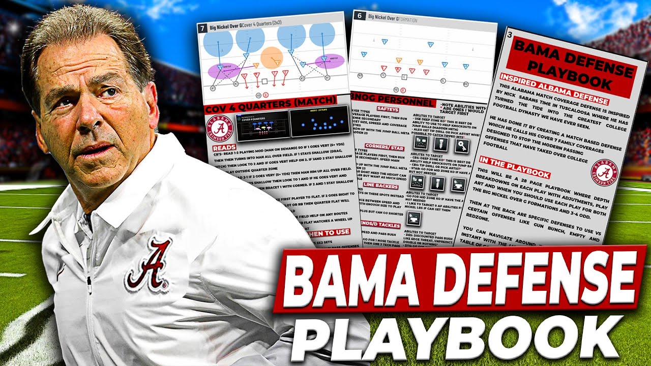 Scheme Kings Saban Alabama Playbook (Madden 23) - YouTube