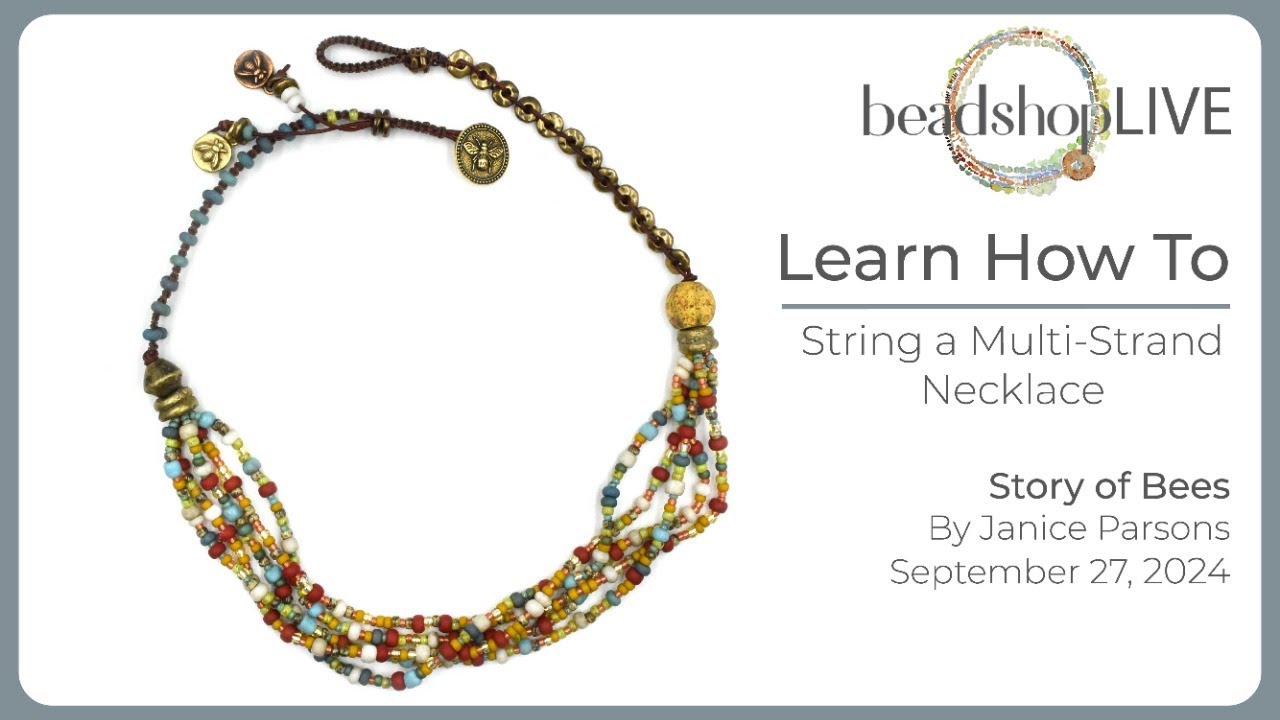 Free Tip Friday: String a Multi Strand Necklace Zen of Stringing Style ...
