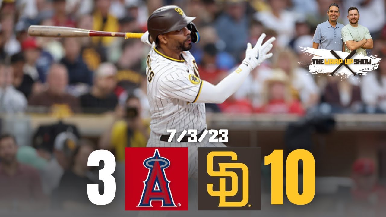 Padres vs Angels Postgame Wrap-Up Show: Padres 10 Angels 3 - YouTube
