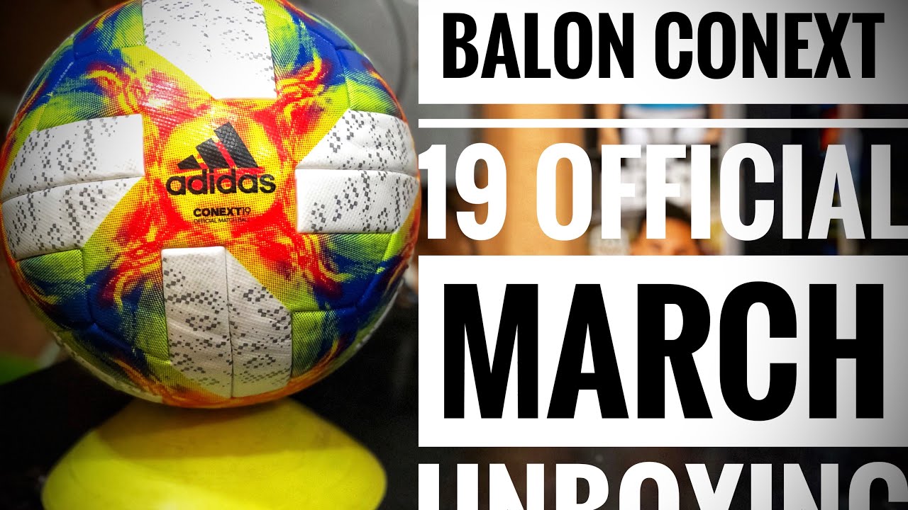 BALÓN CONEXT 19 OFFICIAL MATCH UNBOXING!! - YouTube