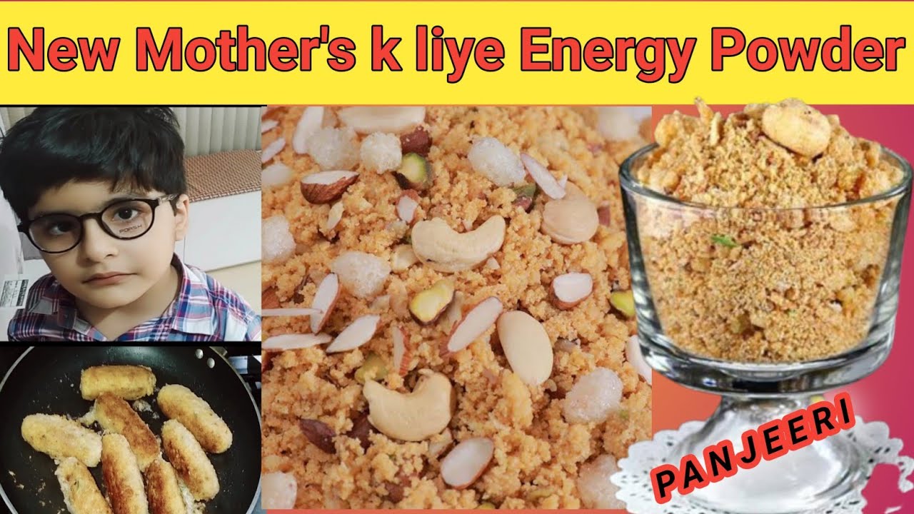 PANJEERI recipie.Special Energy powder for new Mothers.Daily vlog ...