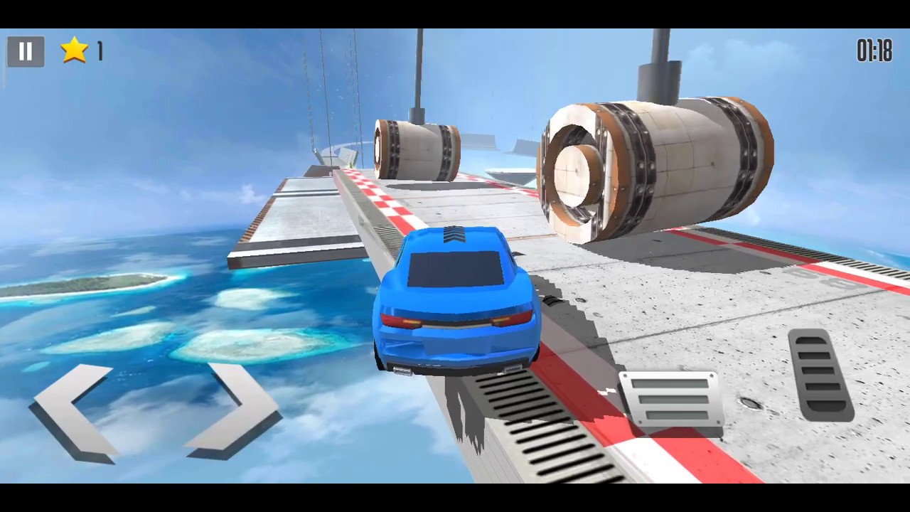 Drive Challenge 2020 Stunt Ramps - Car Avoids Obstacles Game - Android ...