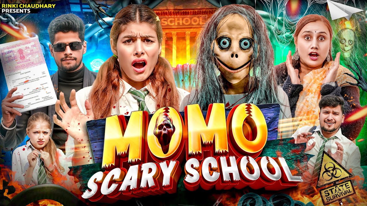 MOMO Scary School : Ghost Game || Short Horror story || Rinki Chaudhary ...