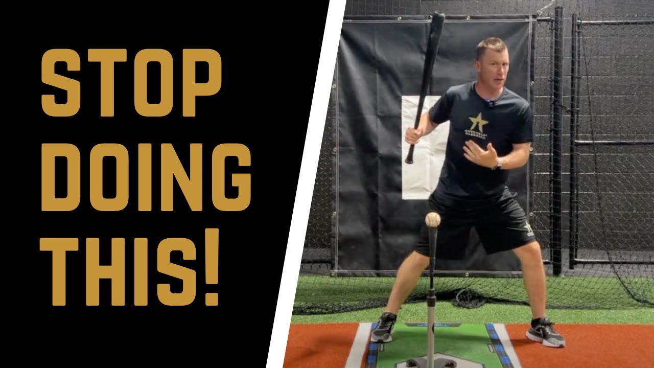 STOP Doing THIS With Your Stride! [Baseball Hitting Tips] - YouTube
