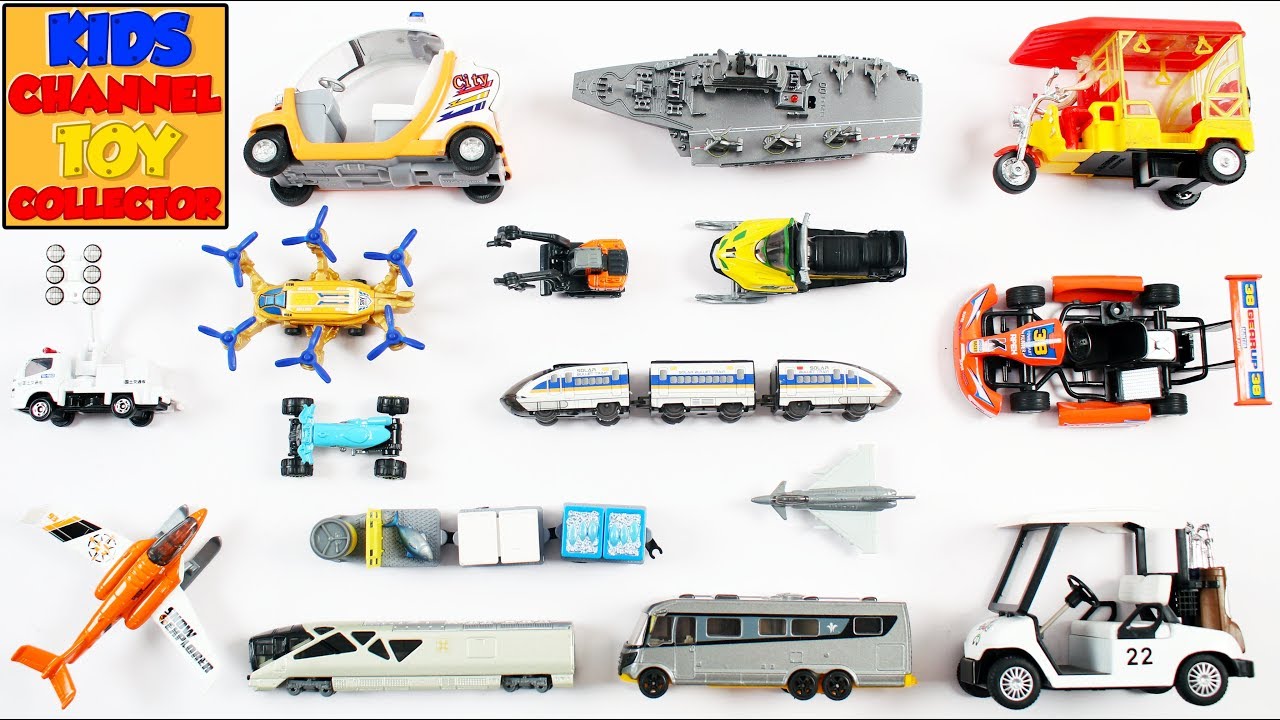 Special Vehicles For Kids Children Babies Toddlers | Toy Cars Toy ...