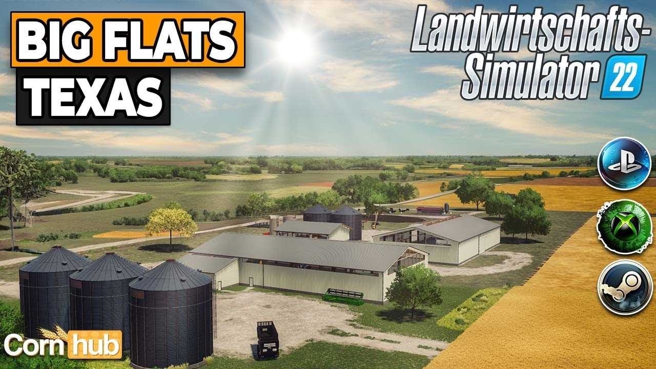 LS22 Mods - Big Flats Texas - LS22 Modvorstellung - YouTube