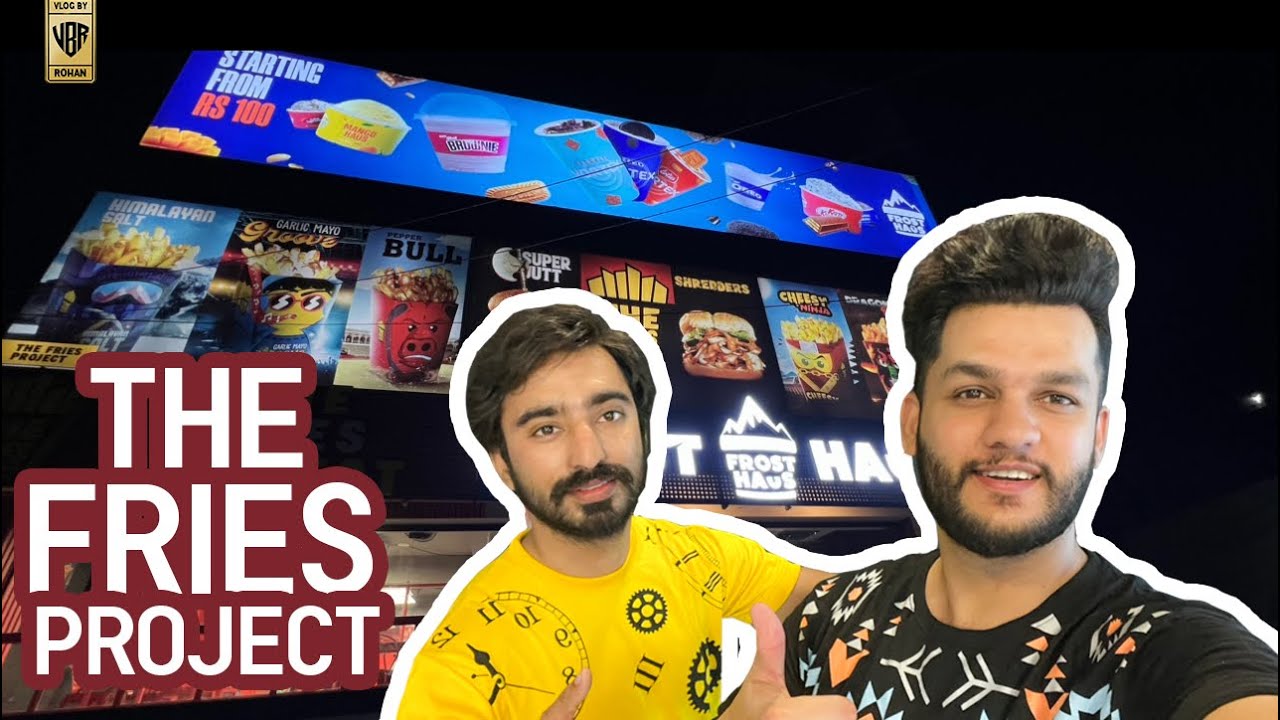 The fries project | try new stuff | food vlog 2024 | vlog by rohan ...