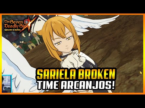 SARIEL VS MELIODAS DARK BROKEN TIME DE ARCANJOS FORTE DE MAIS! | 7Ds Seven Deadly Sins: Grand Cross