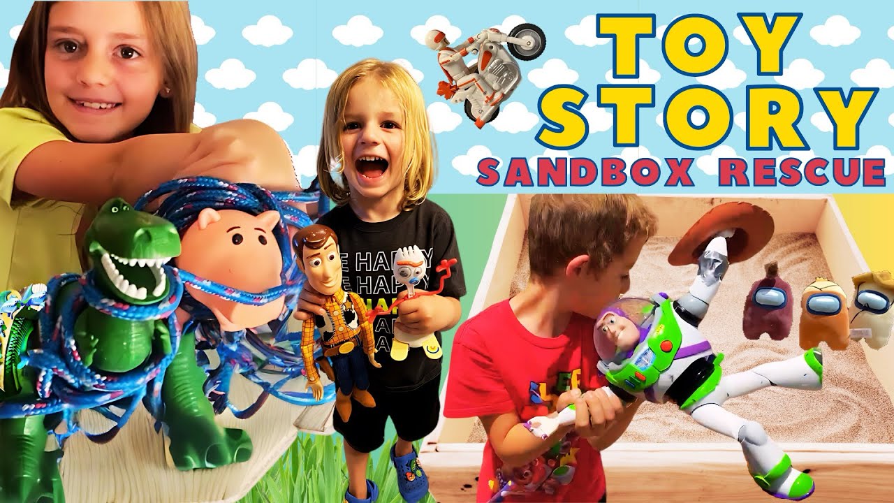 Toy Story Sandbox Rescue - YouTube