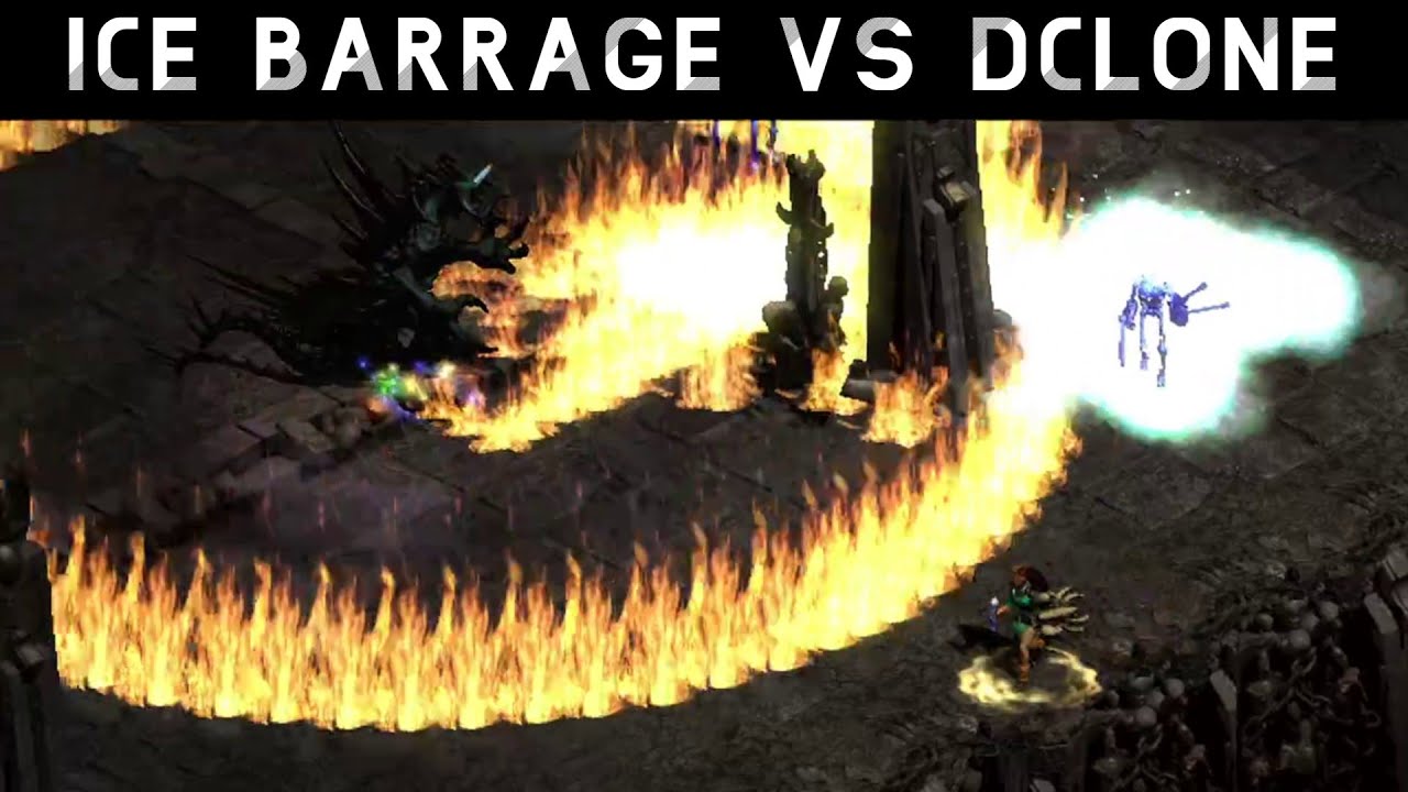 [PD2] My First Dclone Fight! (Ice Barrage Sorc) - YouTube