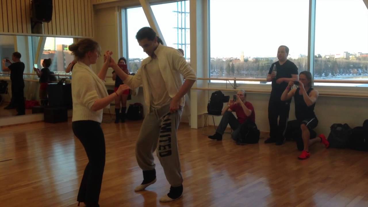 Bachata workshop _ Nemanja Sonero & Anna A. _ Baila Baila Salsa ...
