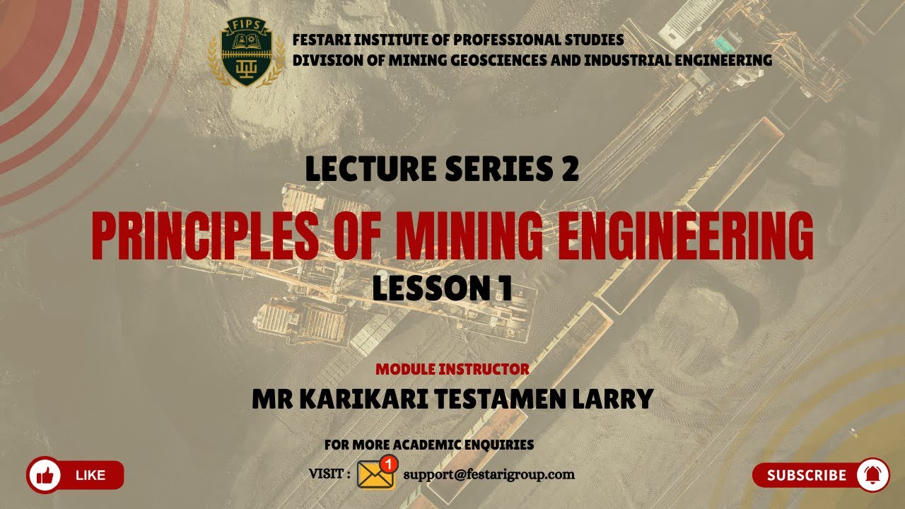 Mining Technologies Explained 1 Prospecting, Exploration & Key Mining ...