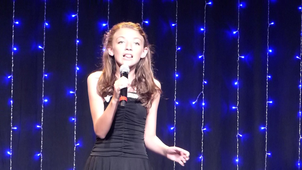 Erica Talent Show 2017 When We Were Young - YouTube