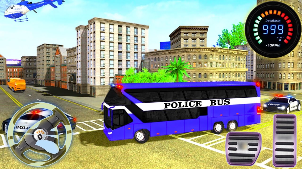 indian police Bus Simulator 3d walkthrough Android Gameplay - city ...