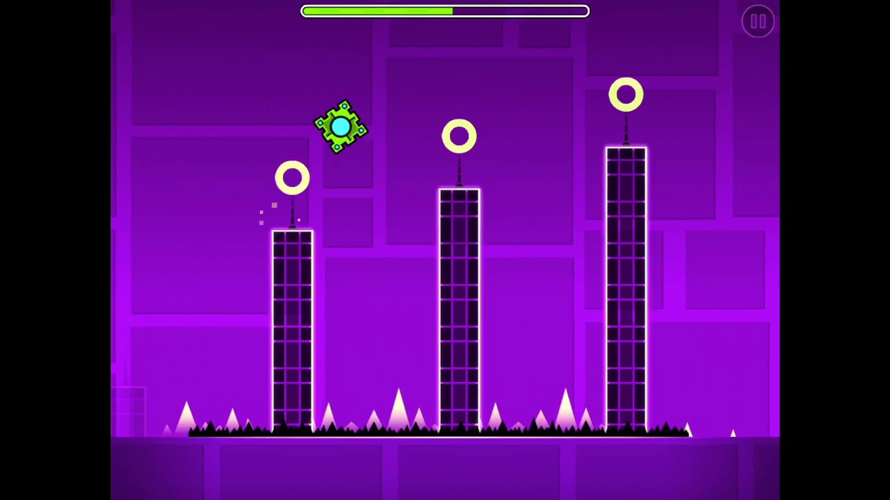 How To Complete Stereo Madness On Geometry Dash - YouTube