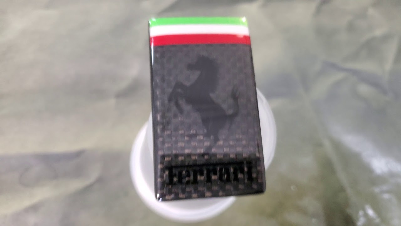 Carbon Fiber Ferrari Medallions - YouTube