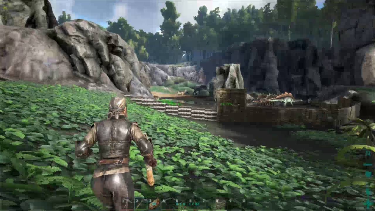 How To Craft Thatch Wall In Ark Survival Evolved - YouTube