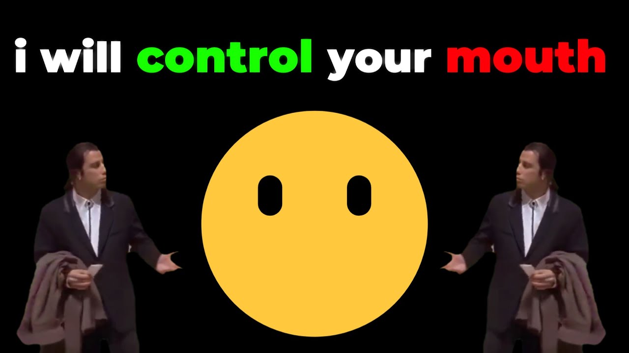 This Video Will Control Your Mouth. - YouTube