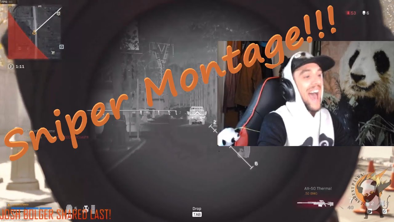 Call Of Duty: Warzone Panda Sniper Montage!! - YouTube
