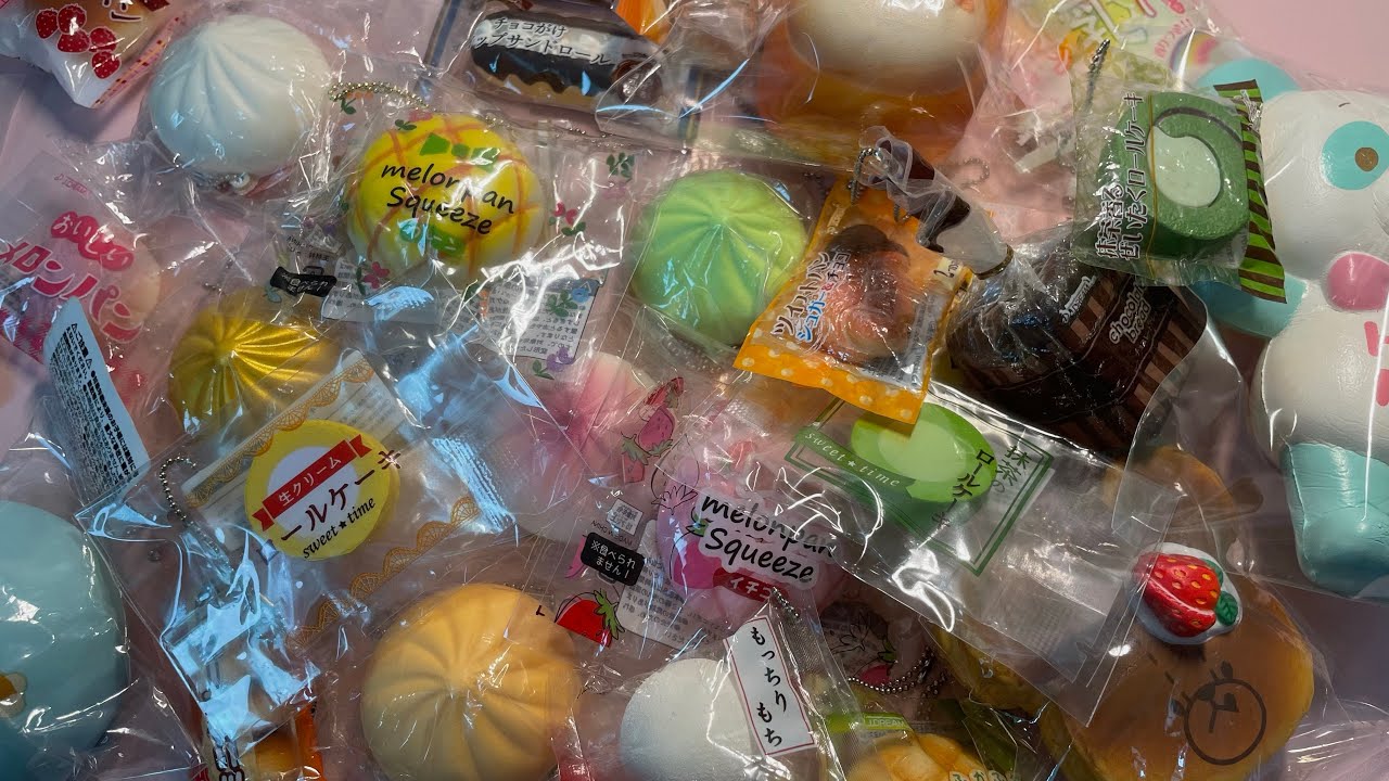 최근 구매한 스퀴시 소개 (squishy collection) - YouTube