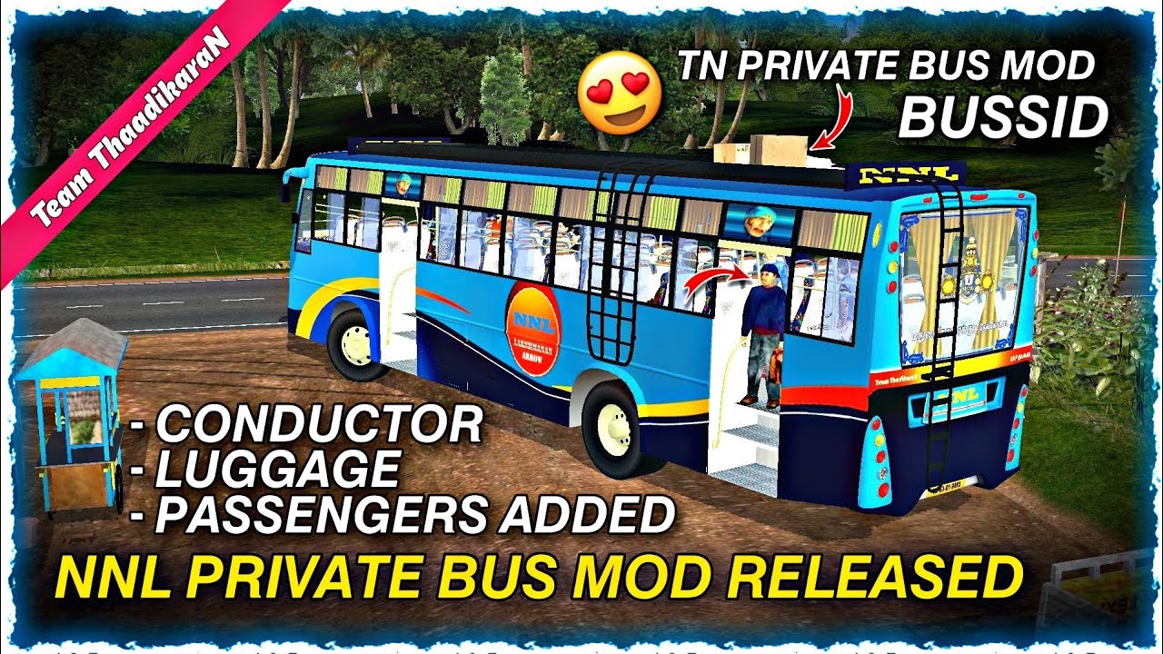 NNL bus mod released 😍 for bus simulator indonesia || Ashok Leyland bs6 ...