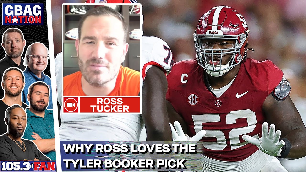 Ross Tucker Loves The Tyler Booker Pick, Talks Cowboys Draft Class ...