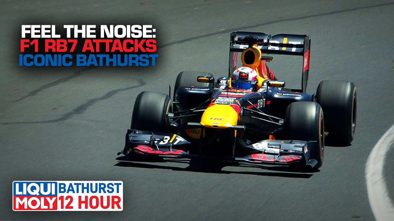 Feel the noise: F1 Red Bull RB7 attacks Bathurst | LIQUI MOLY Bathurst ...