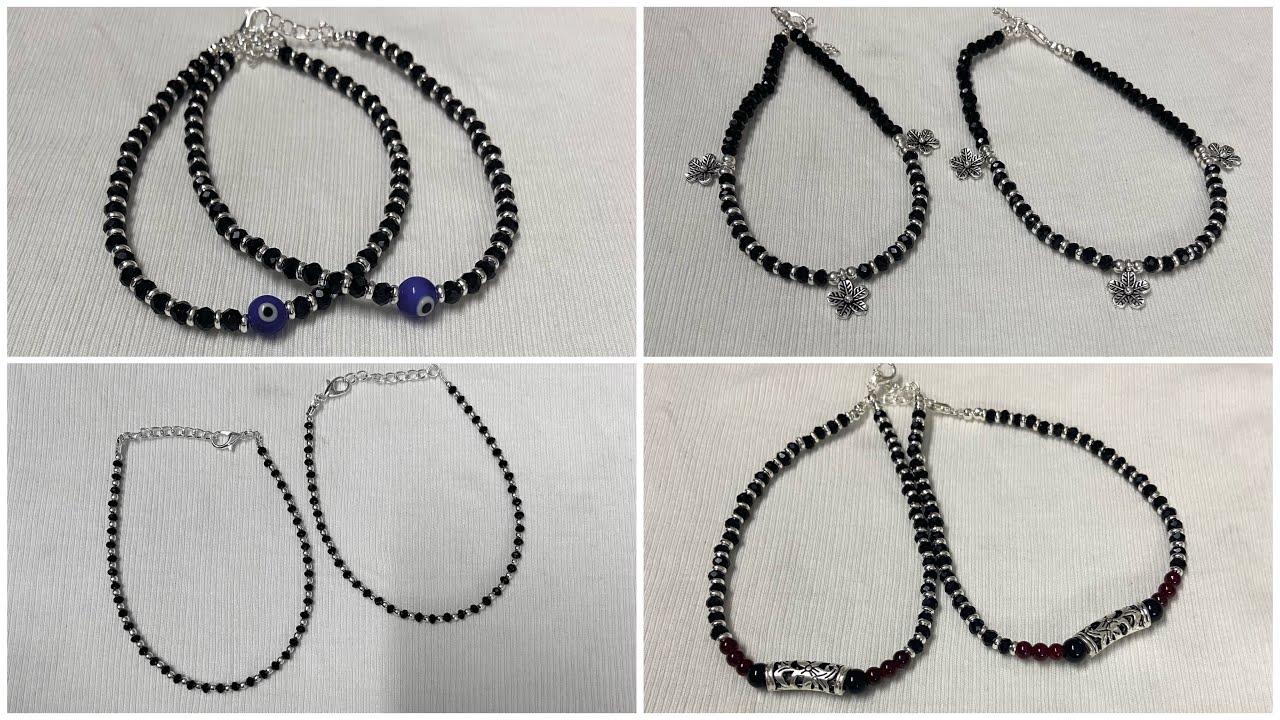 new daily use Anklets designs 2023 | Evil eye payal | Anklets for girls ...