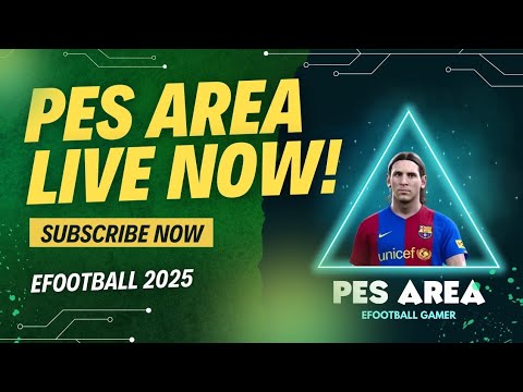 ডিভিশন & লাইভ আড্ডা উইথ পেস এরিয়া 🔴 PES AREA - eFootball 2025 - YouTube