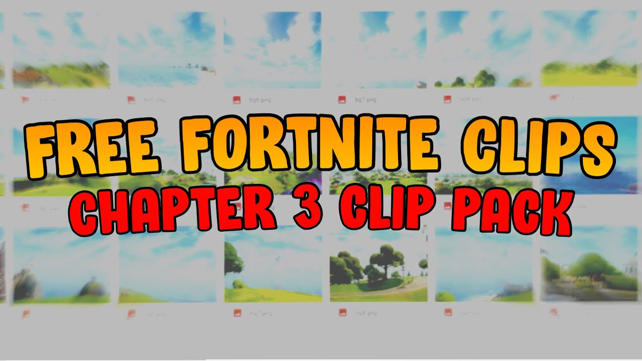 New Chapter 3 Season 1 Free Fortnite Clips Pack | 120fps 1440p HD Free ...